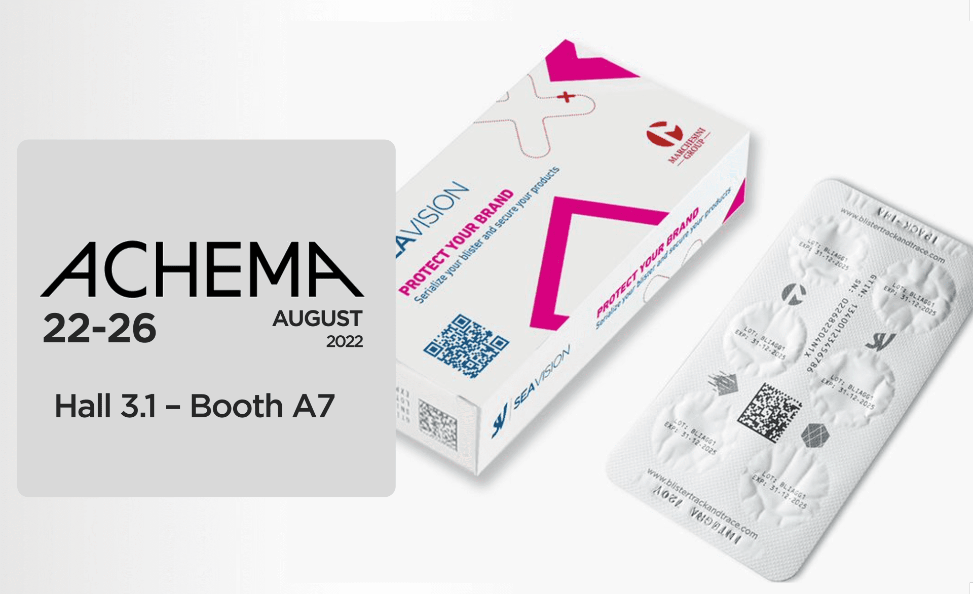 Blister T&T, Smart Line Clearance at Achema 2022 - SEA Vision