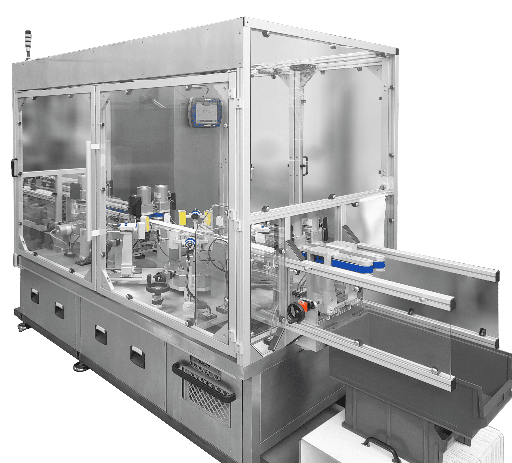 Helper code Print and check round containers: Track 360