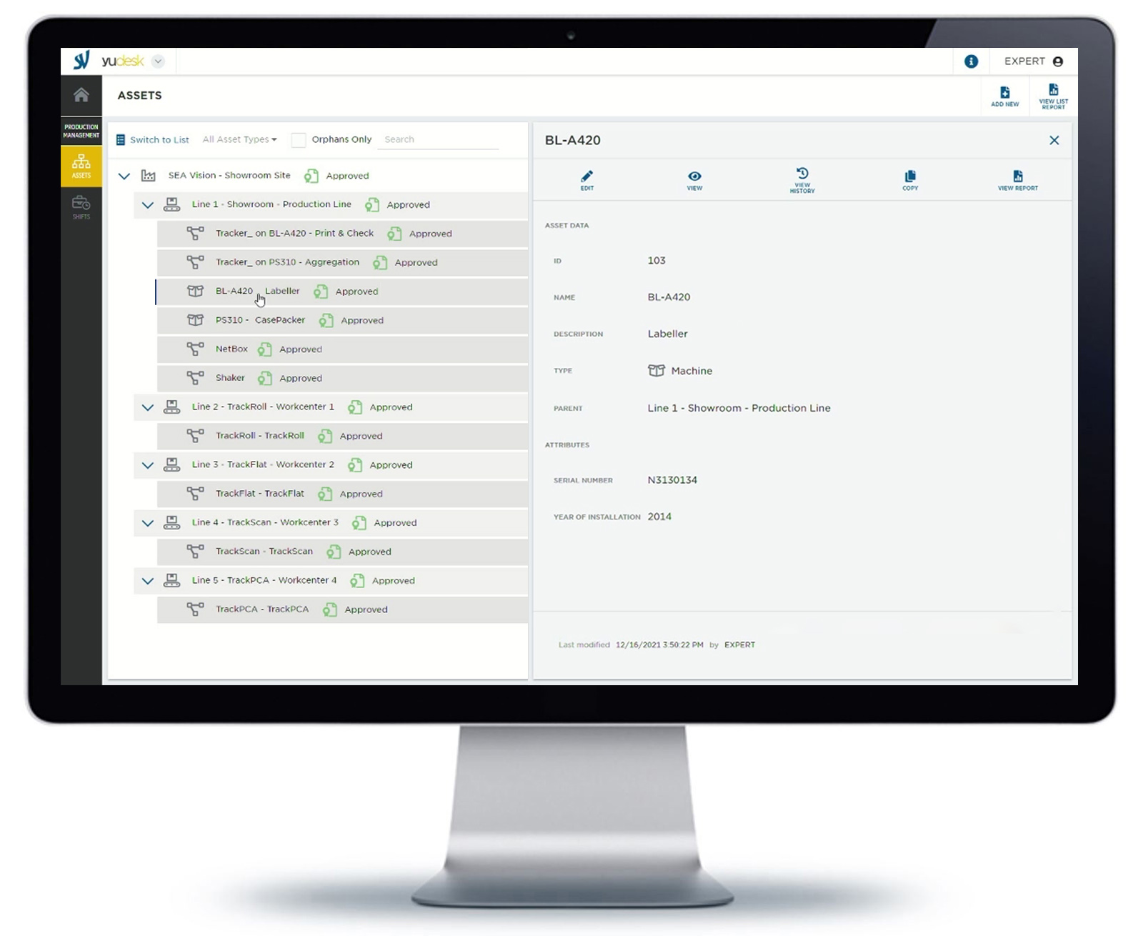 Asset Management Solutions - SEA Vision